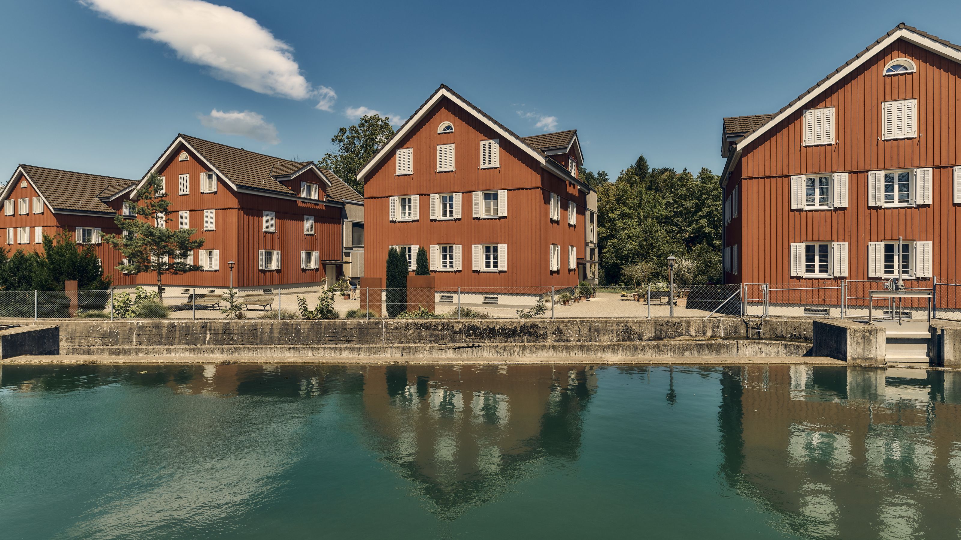 Des maisons ouvrières relookées - Usines de Lorzenweid | Suisse Tourisme